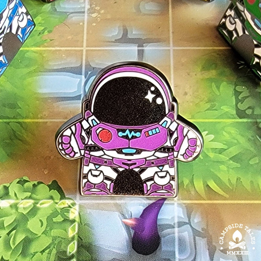 Glow-in-the-dark Sci-fi Space Explorer Figure Token D&D / - Etsy