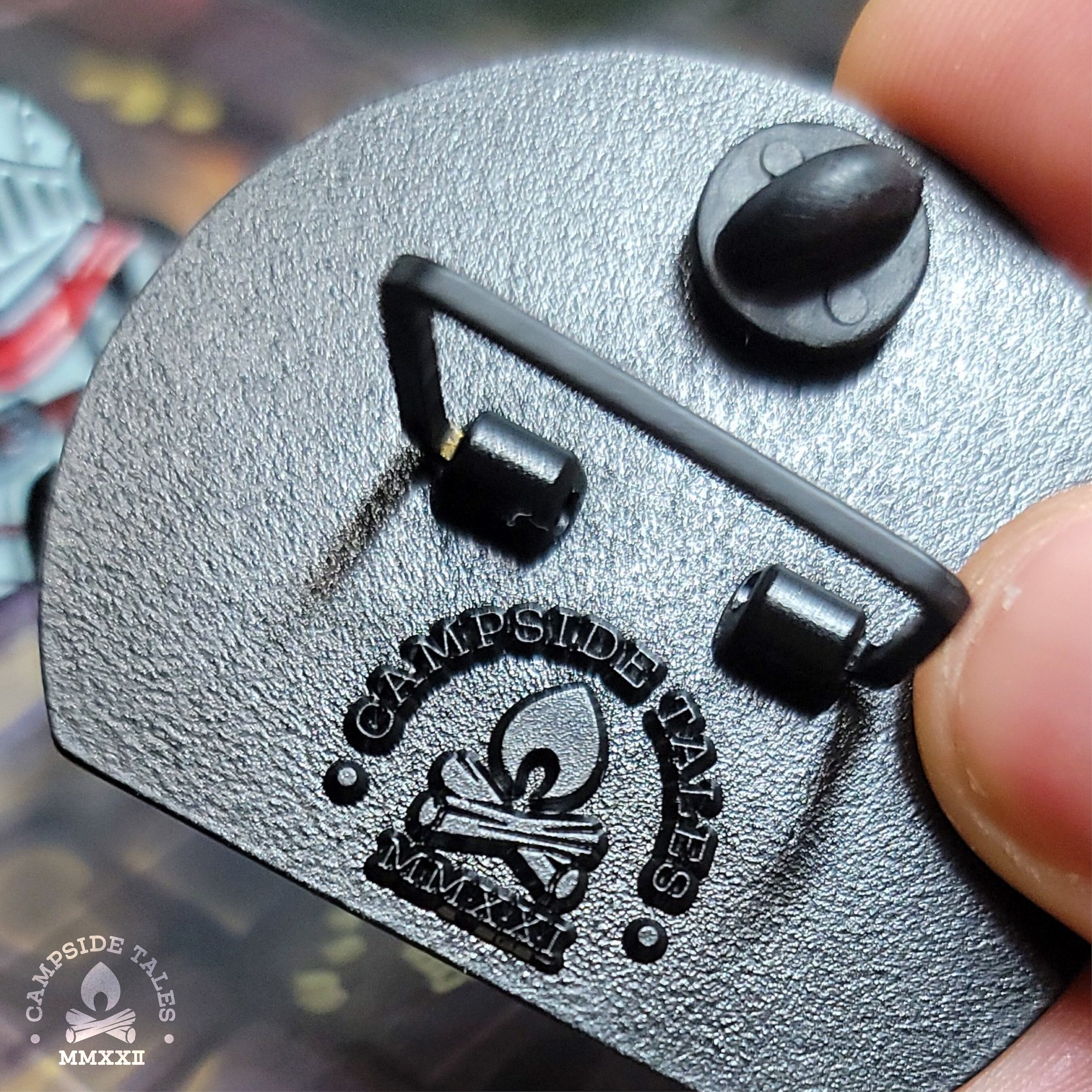 Death Tyrant Boss Figure Token - Larger D&D / RPG Playable Enamel Pin ...