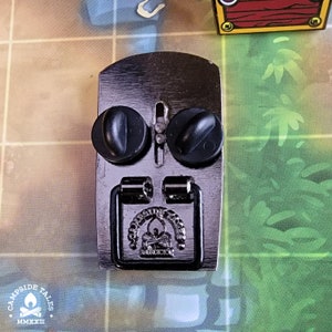 Mimic Chest Token - D&D / RPG Playable Enamel Sliding Pin - Etsy