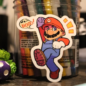 Super Mario Sticker - Etsy