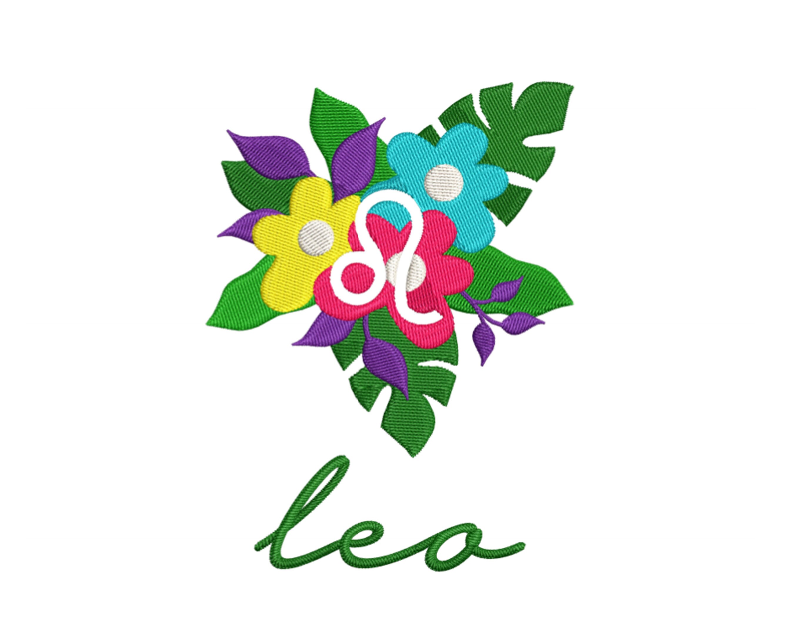 Zodiac Signs Embroidery Design SET 2 SIZES Available for 4x4 - Etsy