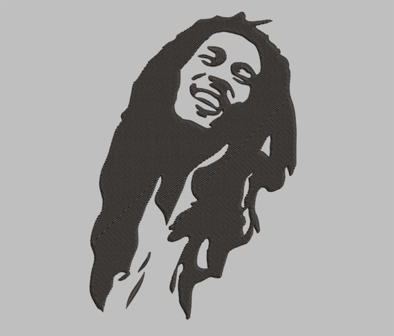 Bob Marley Embroidery Design 3 SIZES Dst Exp Hus Jef Jpx Pes | Etsy
