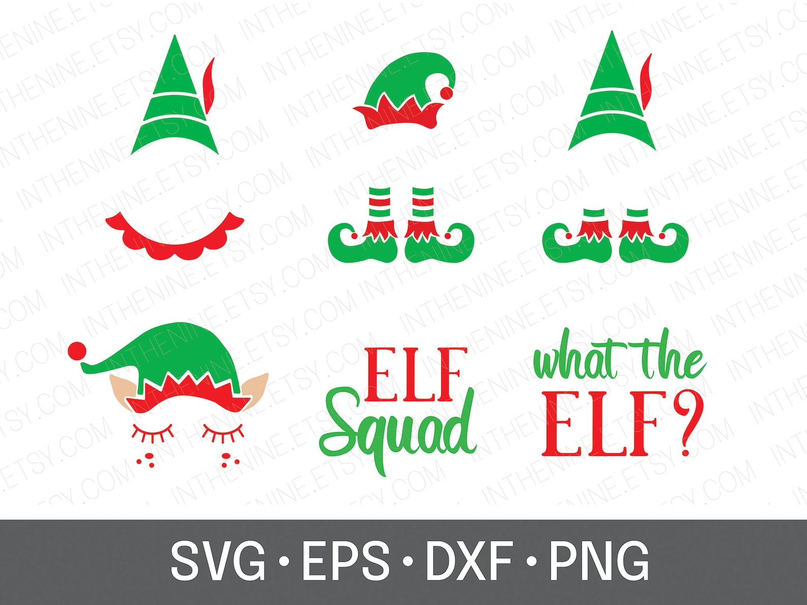 Elf Svg Bundle Elves Svgs Christmas Svg Santas Helper - Etsy Canada