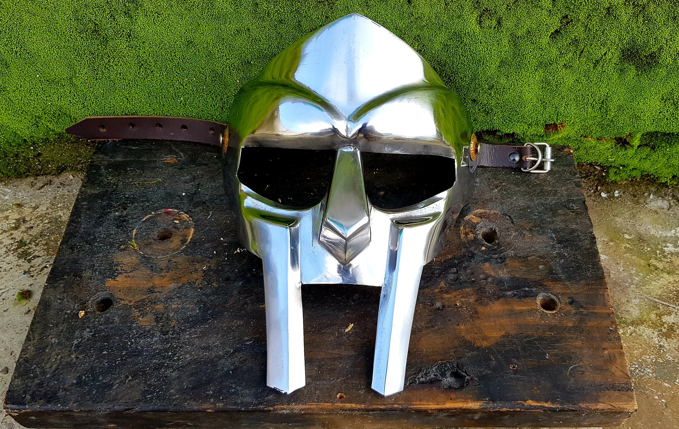 MF Doom Gladiator Mask Mad-villain Medieval Doom Mask | Etsy