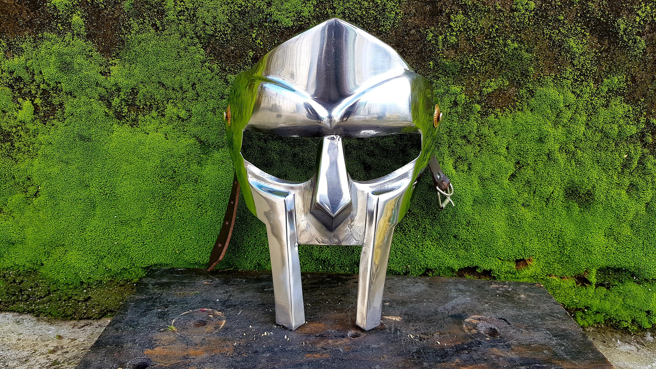 MF Doom Gladiator Mask Mad-villain Medieval Doom Mask | Etsy