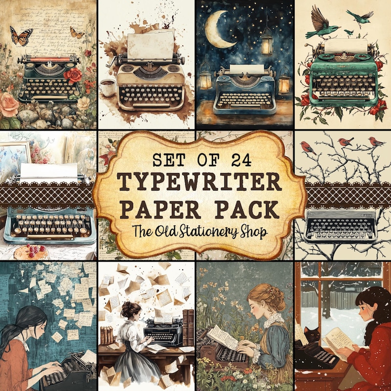 Typewriter Print - Etsy