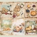 Rustic Kitchen Paper Pack Vintage Junk Journal Printable Pages ...