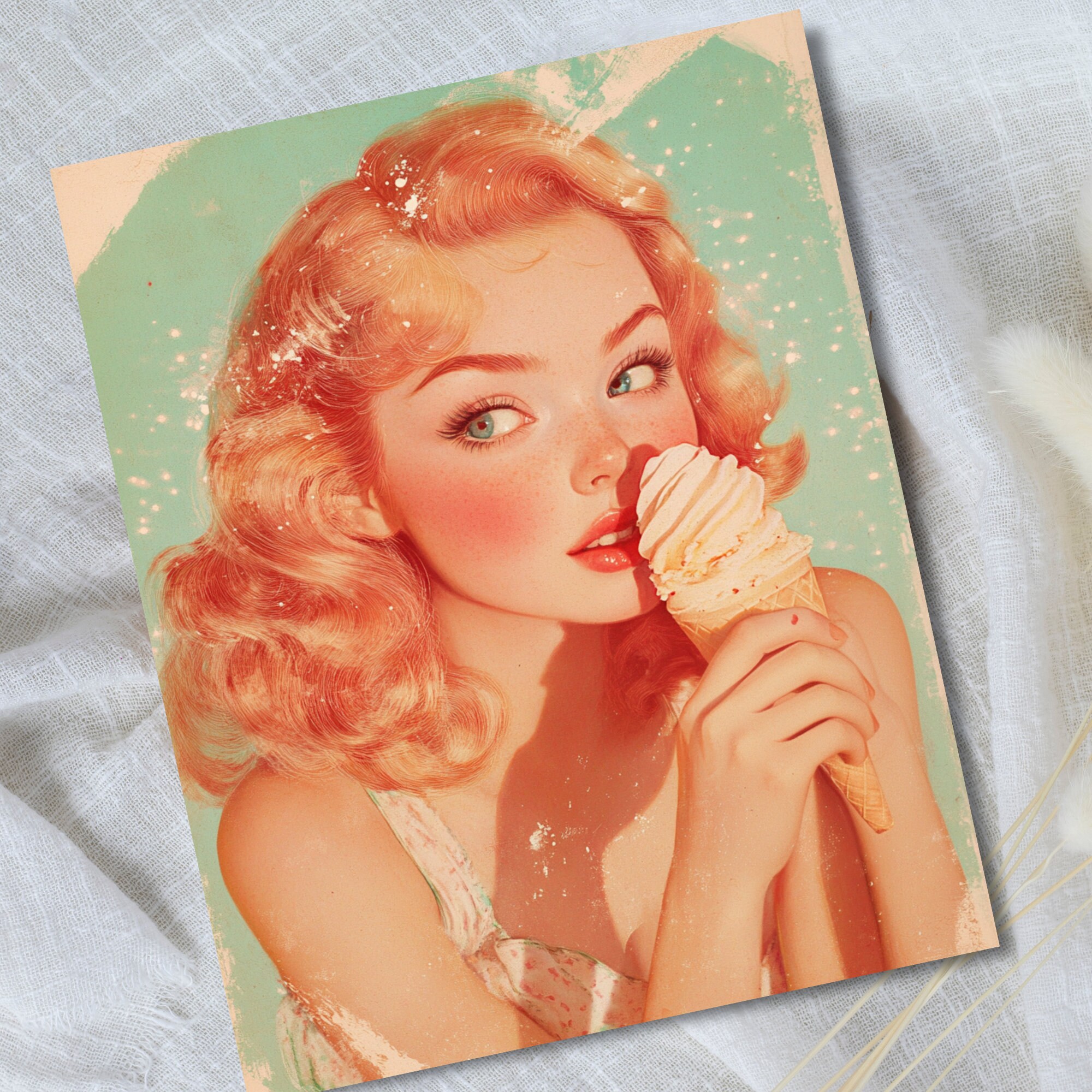 Pastel Sweets Paper Pack, Vintage Dessert Junk Journal Printable Pages ...