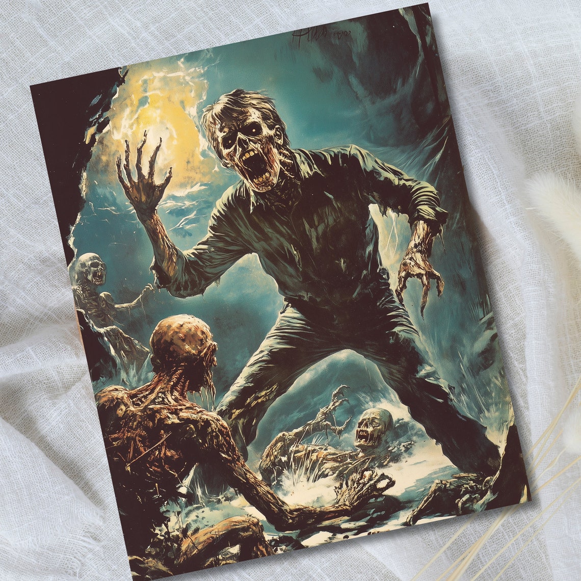 Horror Paper Pack, Halloween Junk Journal Pages, Vintage Ephemera ...