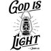 God is Light SVG, Scripture SVG, Scripture Cut File, God SVG, Jesus ...