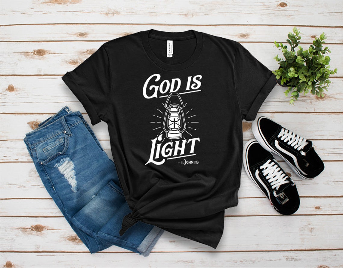 God is Light SVG, Scripture SVG, Scripture Cut File, God SVG, Jesus ...
