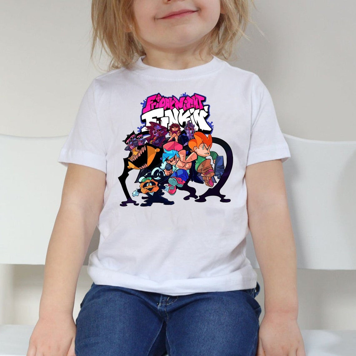 Friday-Night-Funkins Character Fnf Friday Night Funkin Kids | Etsy