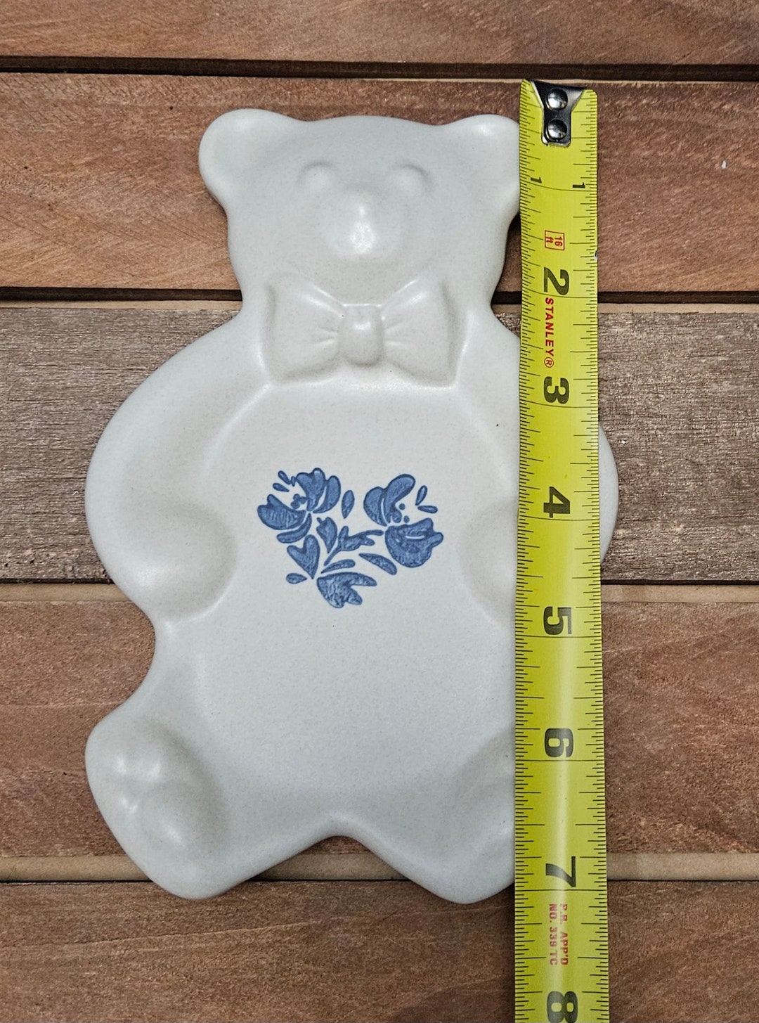 Pfaltzgraff Yorktowne Teddy Bear Spoon Rest Made in the USA - Etsy