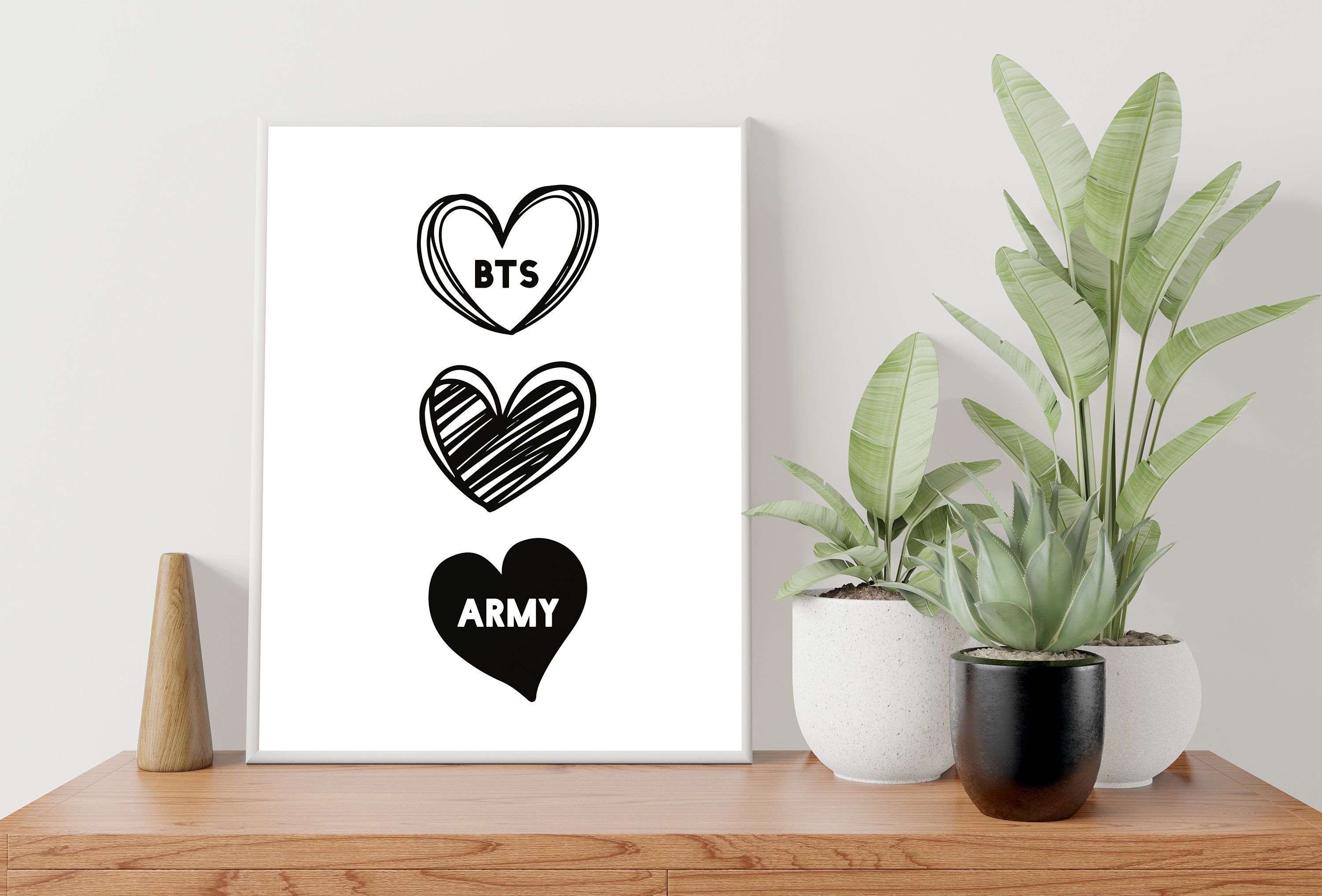 Bts Army Wall Art Army Gift Digital Print Bts Poster - Etsy