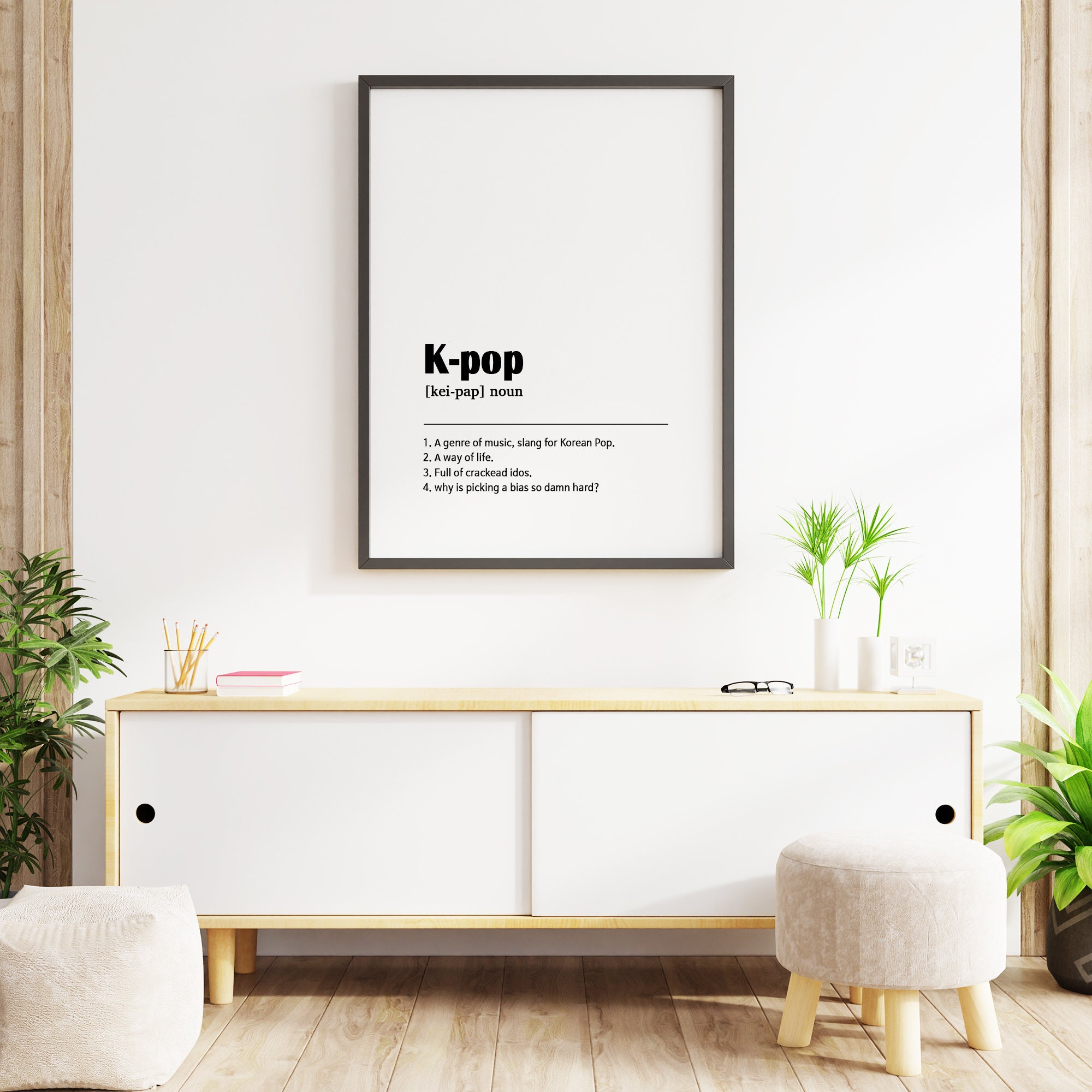 K-pop, K-pop Print, bts Poster, K-pop Definition, K-pop Wall Decor sold ...