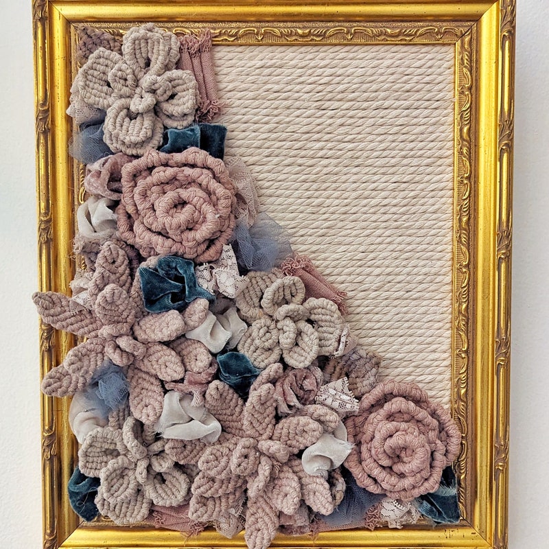 Macrame Frame - Etsy