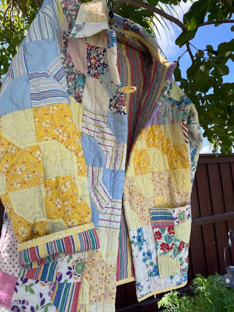 One-of-a-kind & Made-to-order Quilt Coat - Etsy