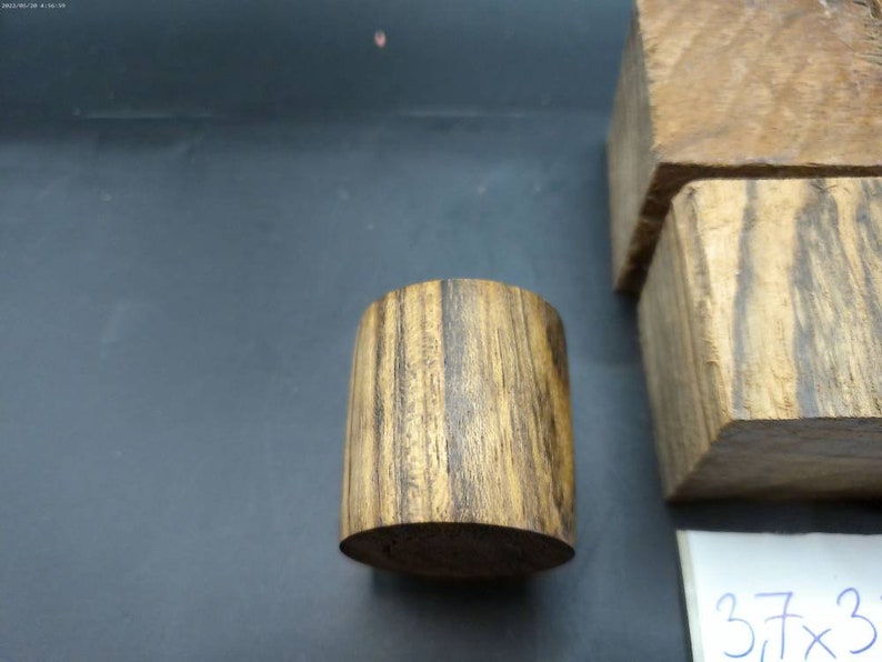 Amazakoue Ovangkol Wood Turning Cube Blank Burl Wood Precious Wood ...
