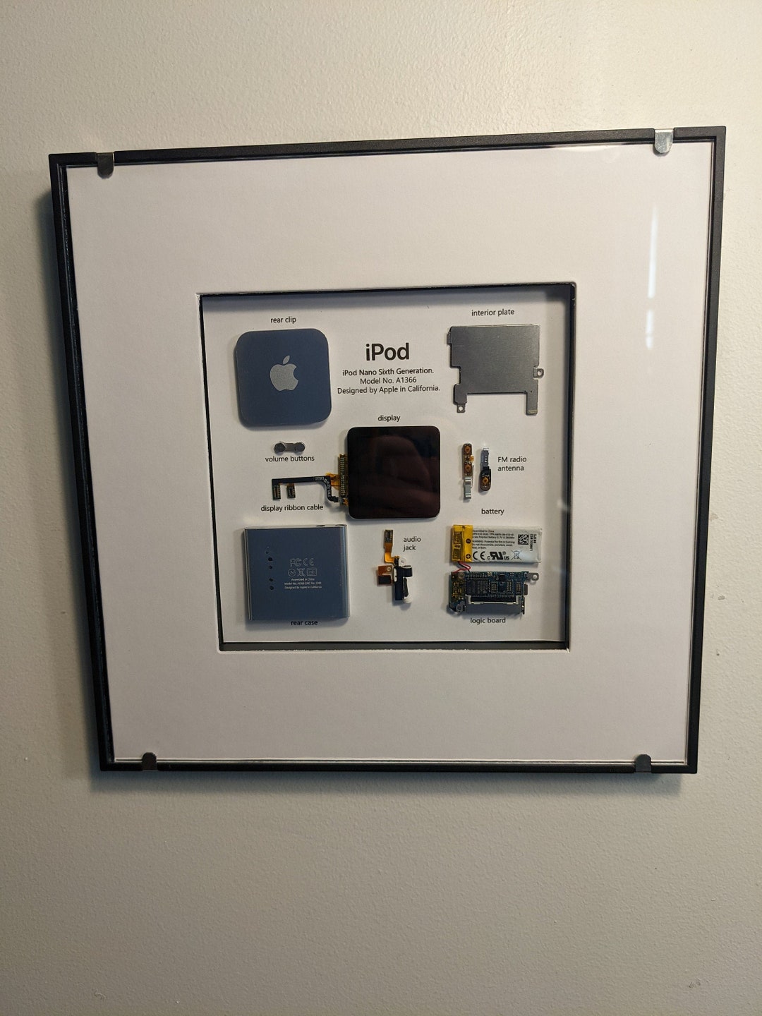 Printable PDF Ipod Nano (6th Gen) for Deconstructing Your Own Ipod - Etsy