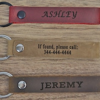 If Found Please Call Keyring | Lost Key ID Tag | If Found Please ...