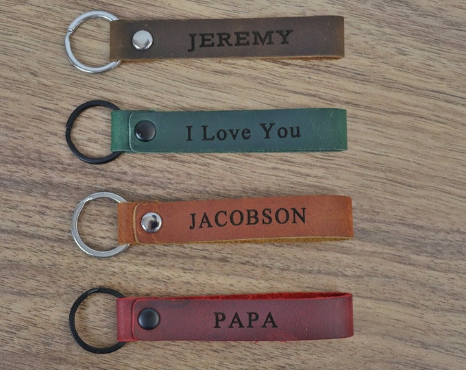 Personalized Custom Name Tag, Keychain, Keyring, Zipper Pull, Luggage or Backpack Tag - Etsy