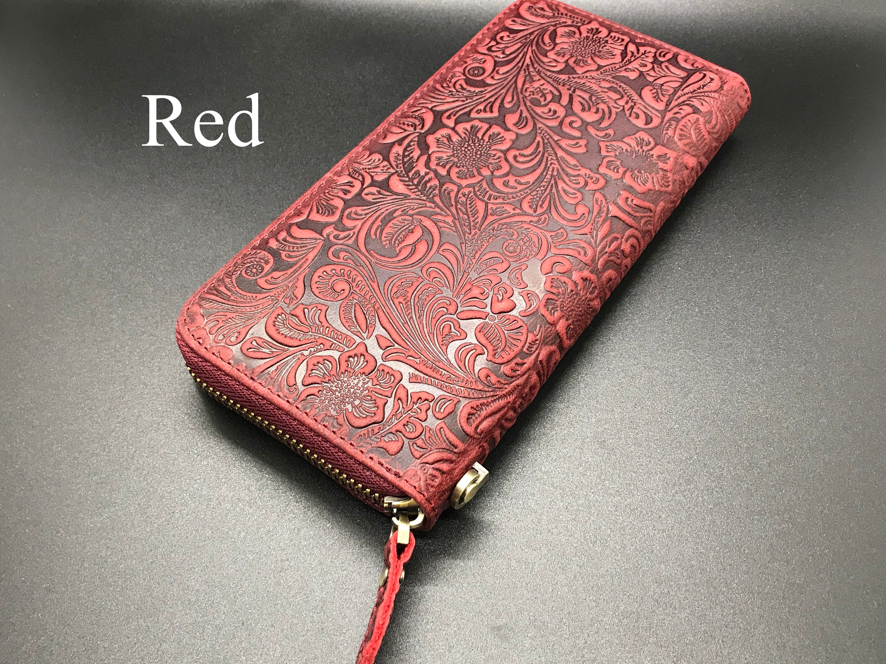 Valentines Day Gift Minimalist Leather Wallet Zipper Wallet | Etsy