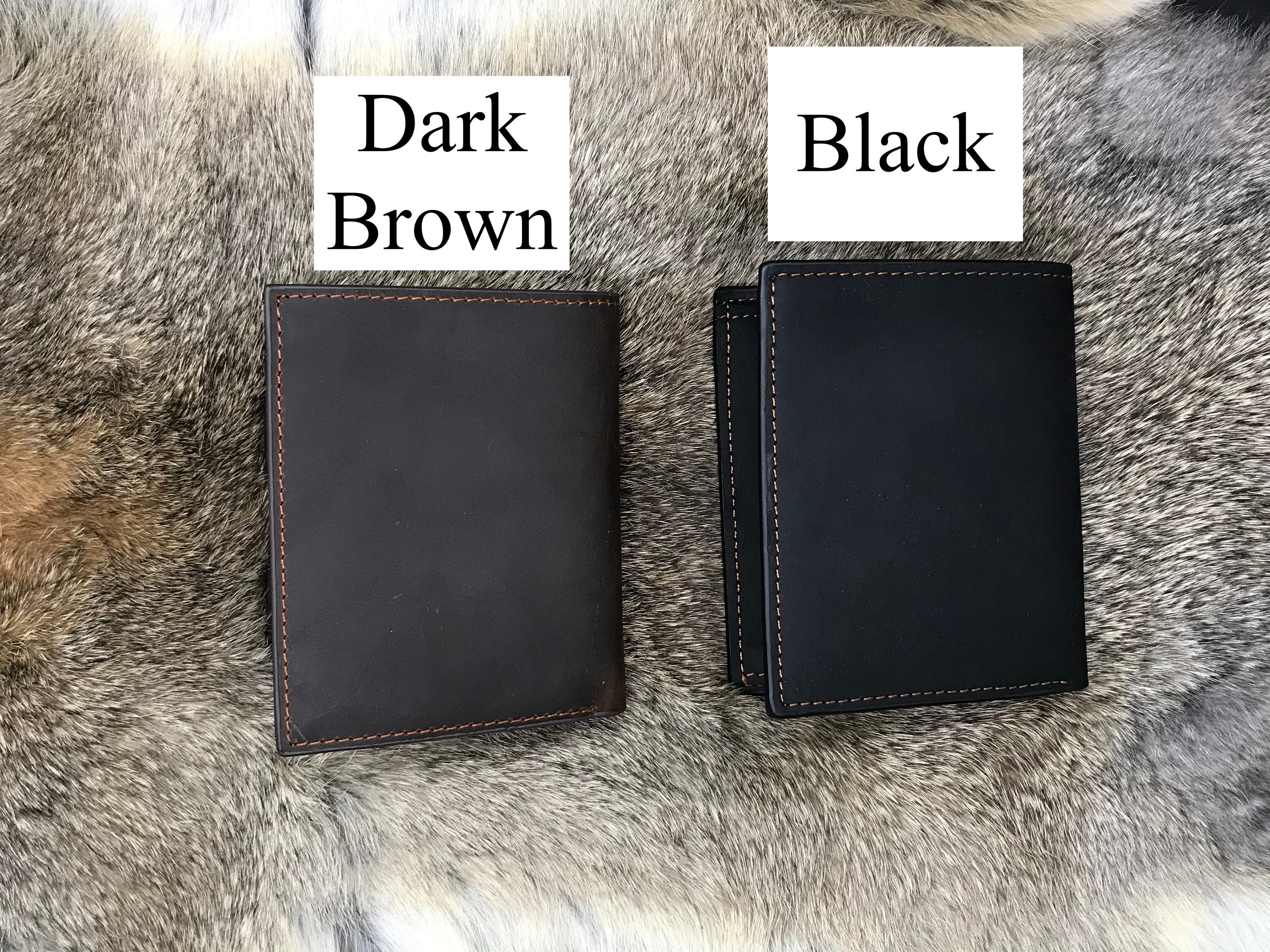 TRIFOLD WALLETS for MEN Men's Leather Trifold Wallet | Etsy