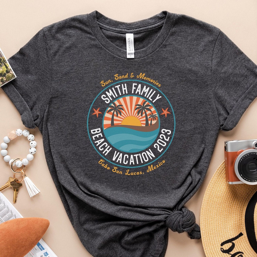 Custom Event Tees, Custom Family Vacation Shirts, Custom Group Tee ...