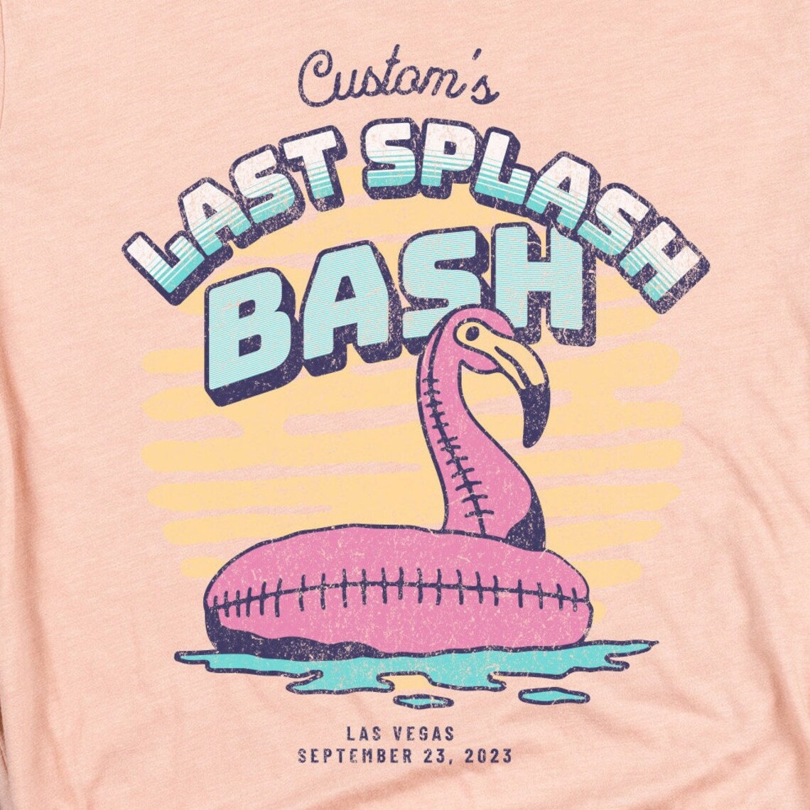 Pool Party Bachelorette Shirts, Pool Party Group Tees, Last Splash Bash ...