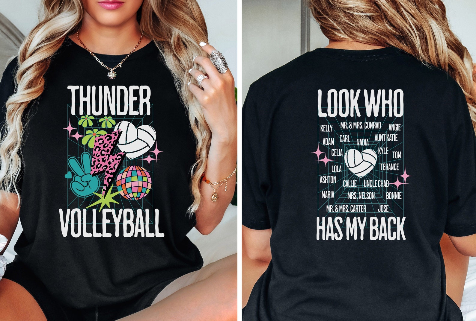 Volleyball Team Fundraiser Shirt, Cute Volleyball Team Tee, Team ...