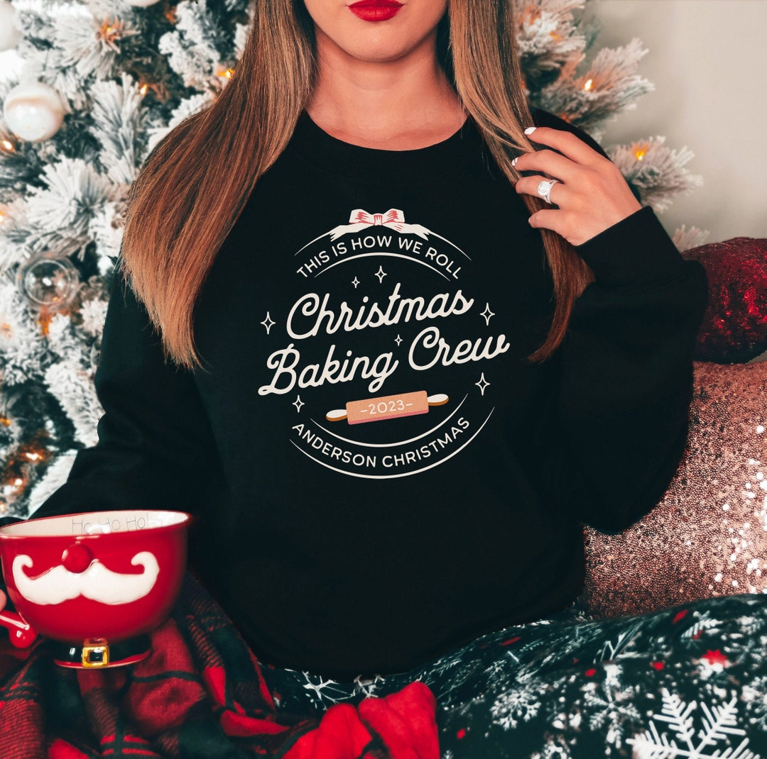 Custom Christmas Baking Crew Shirts, Group Christmas Shirts ...