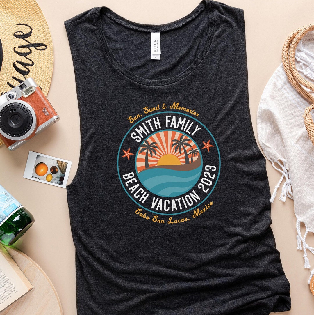 Custom Event Tank Tops, Custom Family Vacation Shirts, Custom Group ...