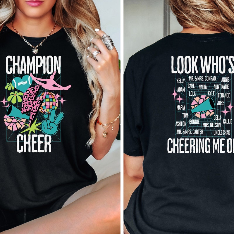 Cheer Shirts - Etsy
