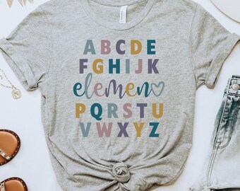 Elemeno Shirt Cute Teacher Tee Teacher Gift Elementary - Etsy