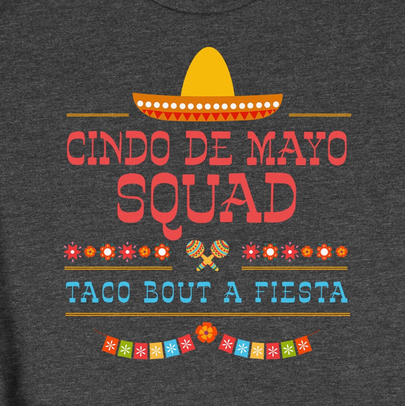 Cinco De Mayo Squad Group Cinco De Mayo Tee Mexican Shirt - Etsy