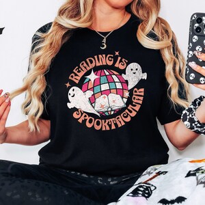 Reading is Spooktakular, Spooky Reading Shirt, Halloween Reading Tshirt ...