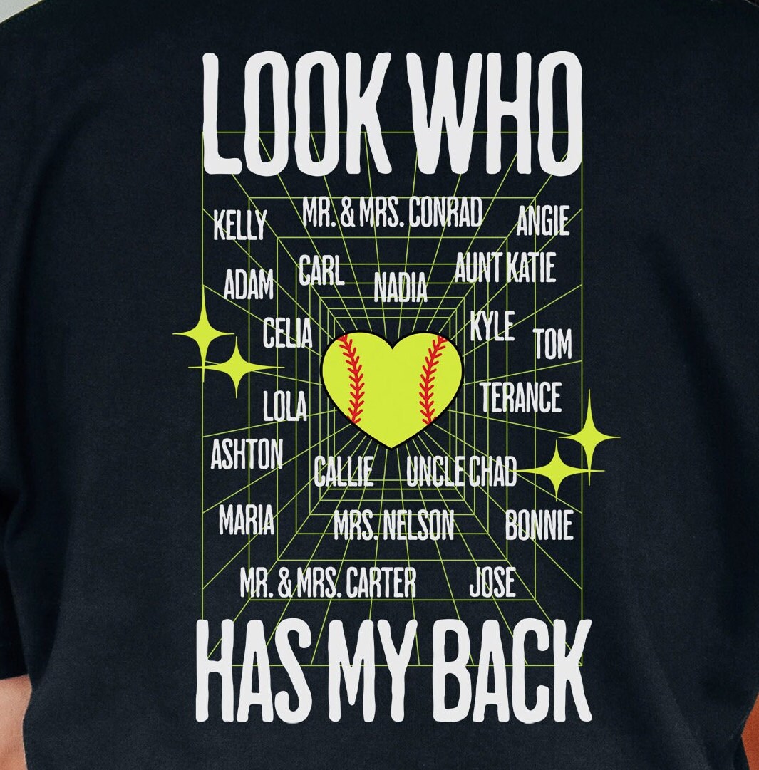 Softball Team Fundraiser Shirt, Cute Softball Team Tee, Team Fundraiser ...