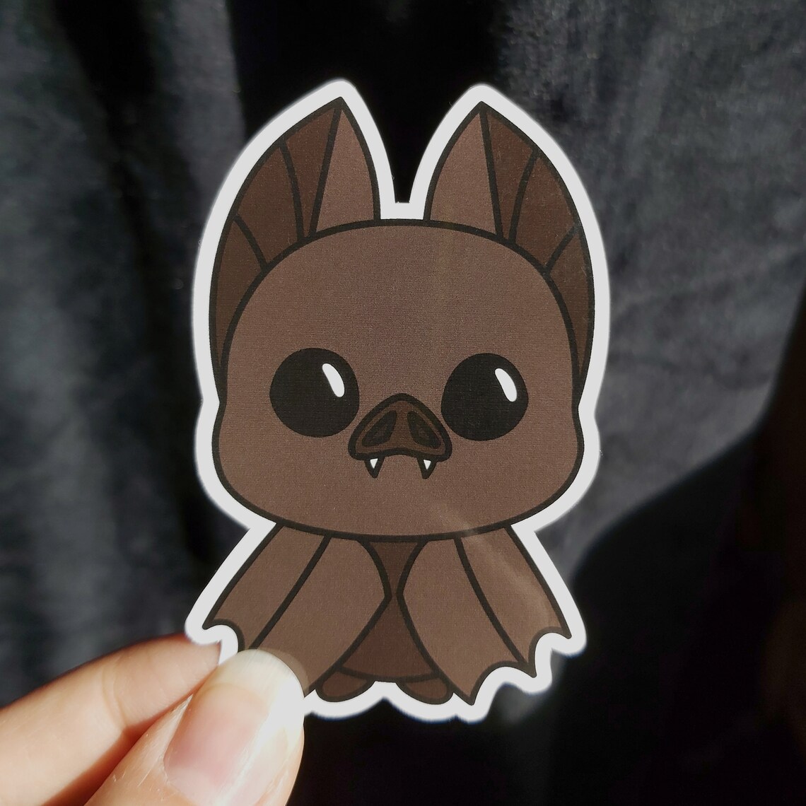 Cute Baby Bat Waterproof Glossy Vinyl Bat Sticker - Etsy