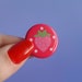 Berry Best Friends - Cute 1 Inch Strawberry Button Pin Duo - Gift for ...