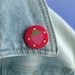 Berry Best Friends - Cute 1 Inch Strawberry Button Pin Duo - Gift for ...