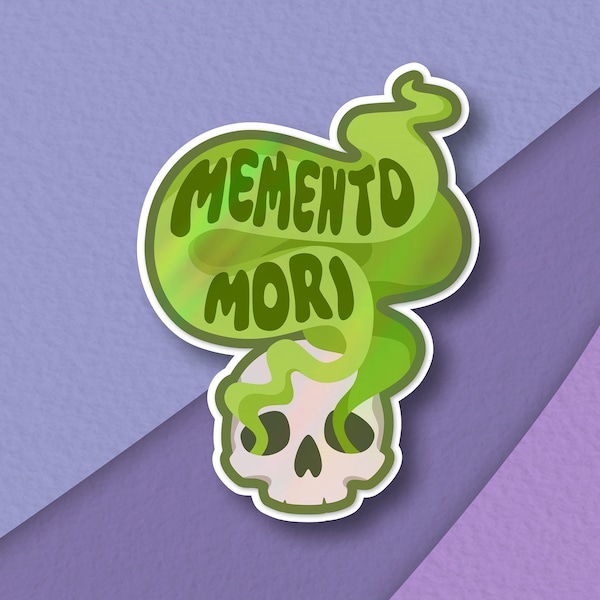 Memento Mori Stickers - Etsy