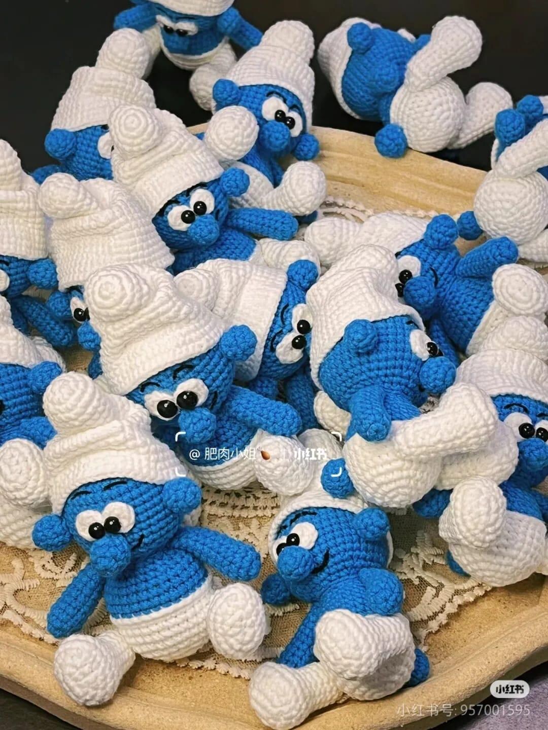 The Smurfs Crochet Pattern - Etsy Canada