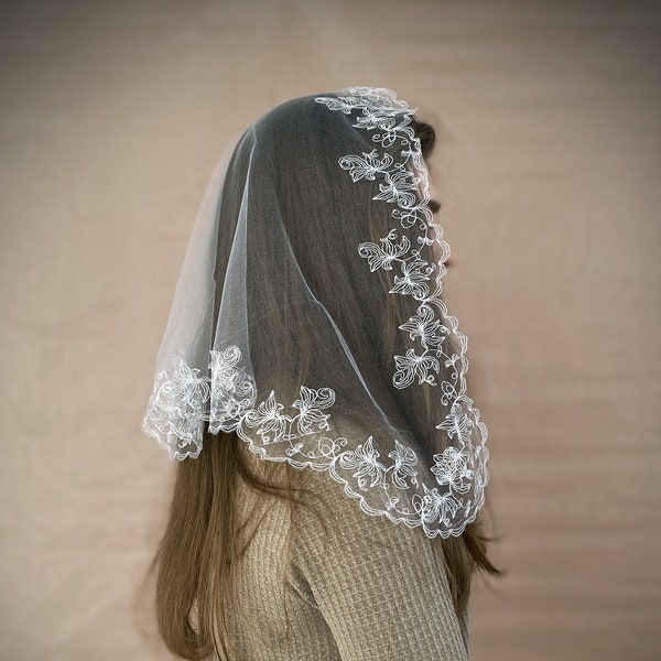 Head Veils for Church - Etsy