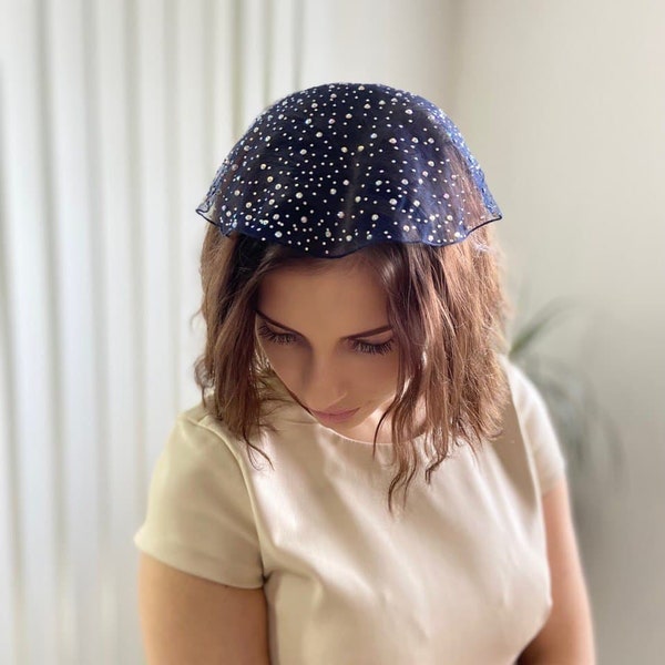 Blue Church Chapel Veil - Etsy