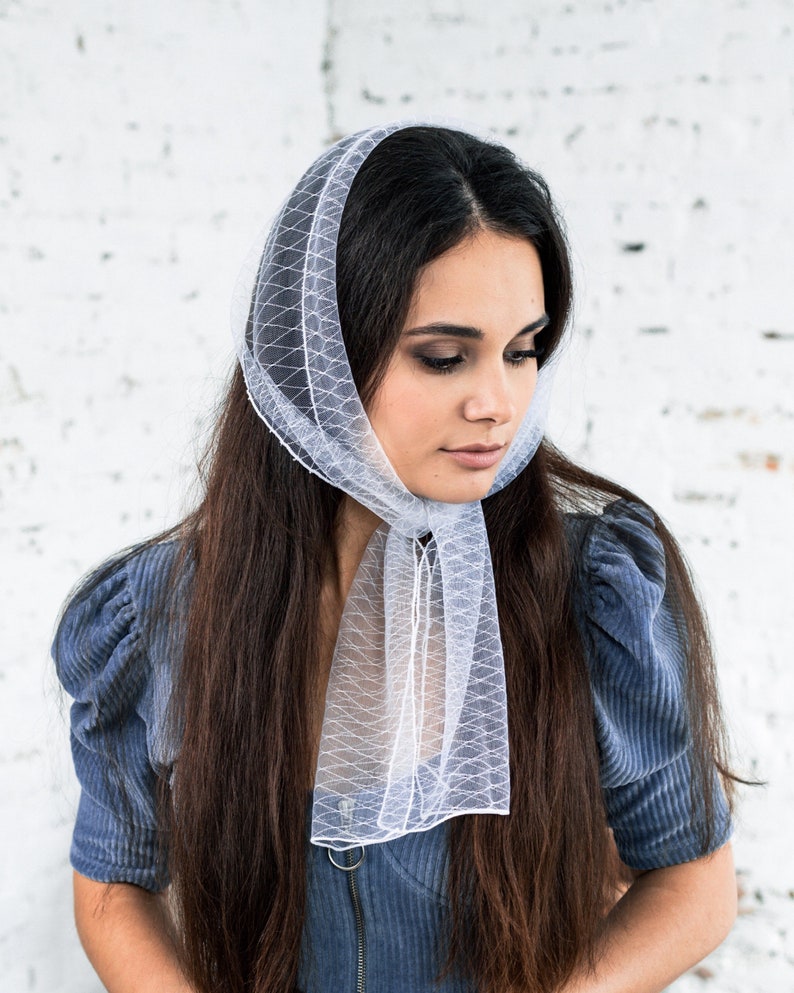 READY-TO-SHIP Christian Scarf Church Head Covering Orthodox Head Wrap ...