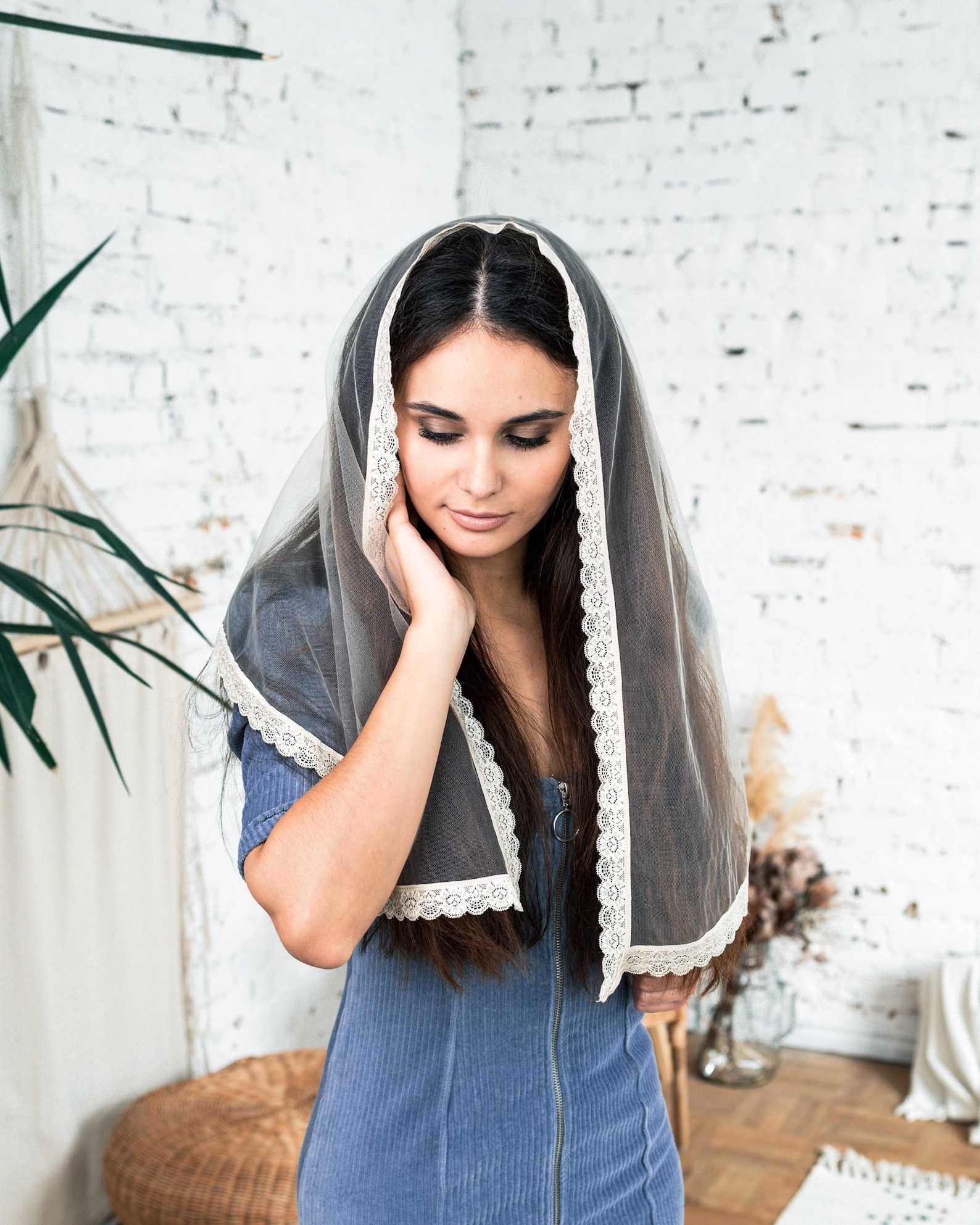 READY-TO-SHIP. Church Head Covering Christian Women Head Wrap Orthodox ...