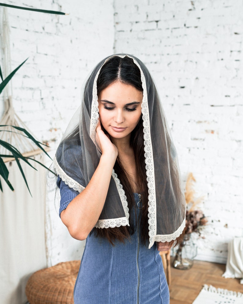 READY-TO-SHIP. Church Head Covering Christian Women Head Wrap - Etsy