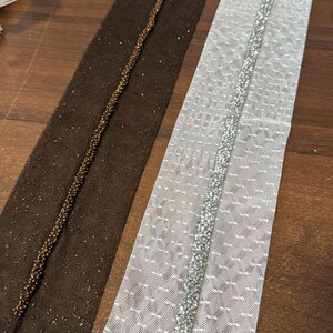 READY-TO-SHIP Tie Dotted Headband Decorated With Beaded Ribbon Church ...