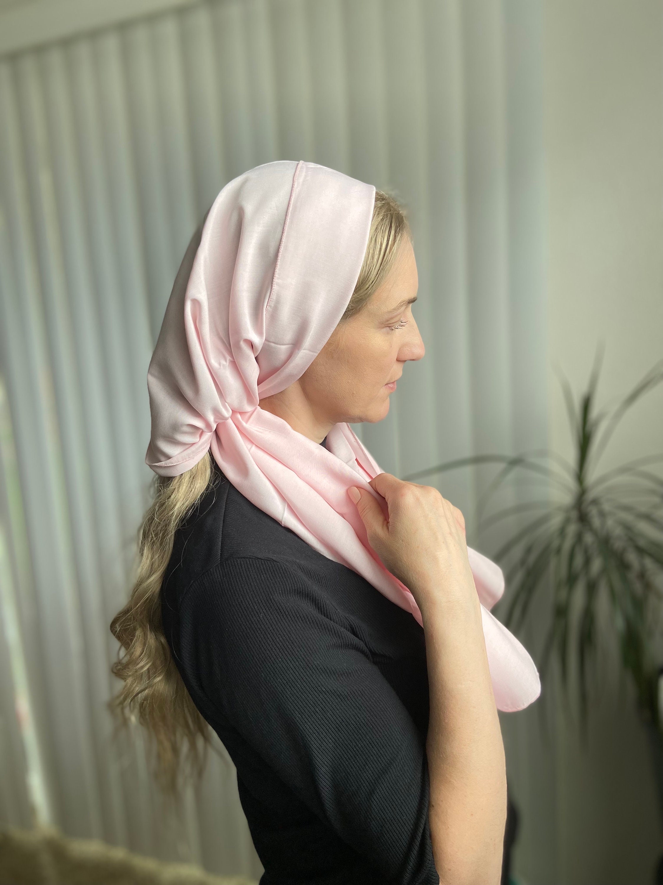 READY-TO-SHIP Soft Cotton Scarf Head Covering for Veiled Women - Etsy