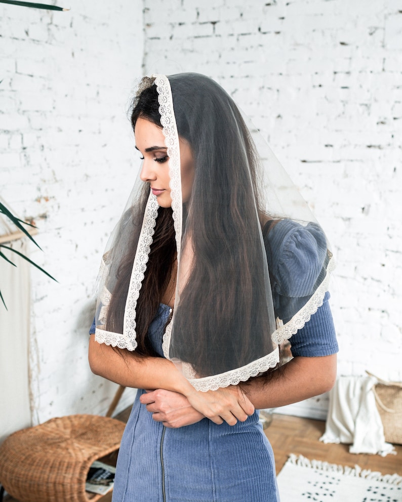 READY-TO-SHIP. Church Head Covering Christian Women Head Wrap - Etsy